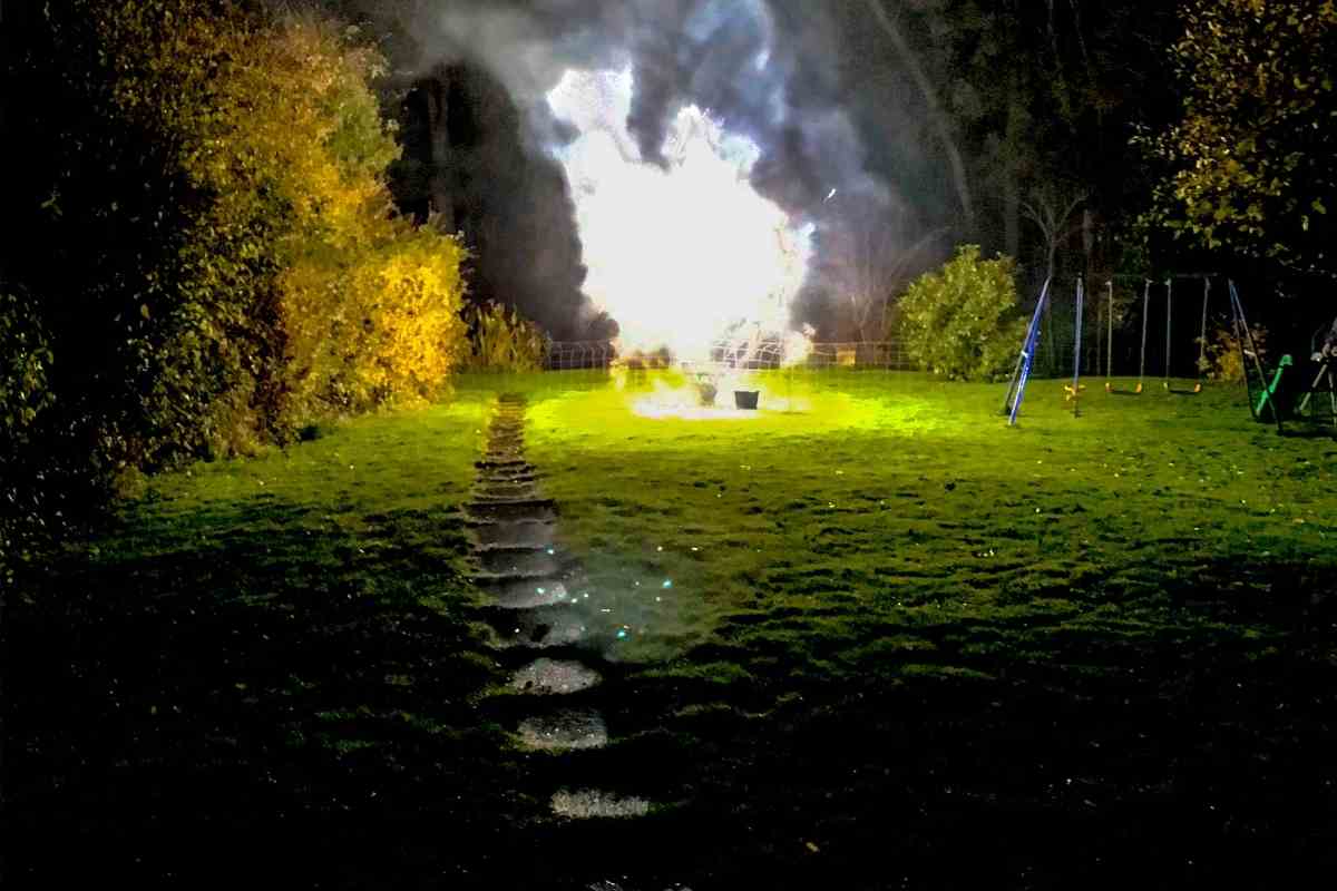 Can You Set off Fireworks in a Small Backyard? - Gardenia Organic