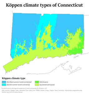 Connecticut Plant Hardiness Zones Map And Gardening Guide - Gardenia ...